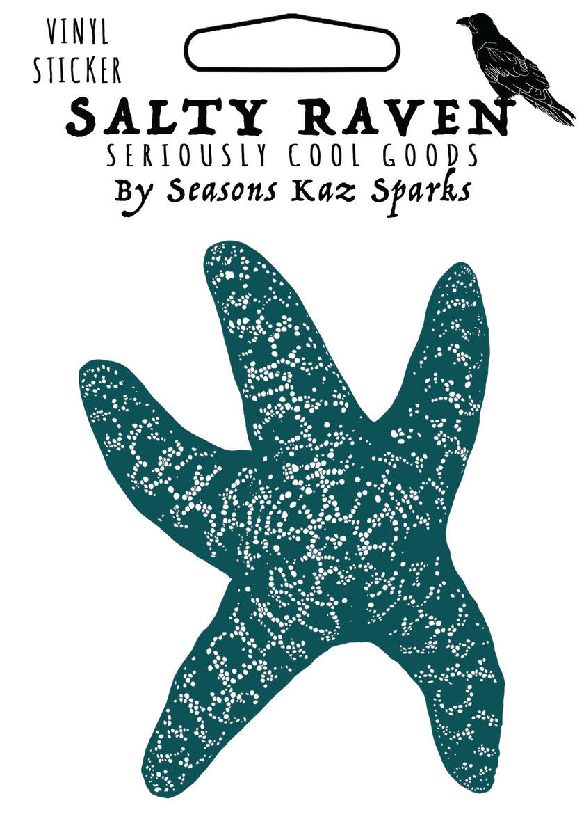 Vinyl Stickers Hanging – Salty Raven