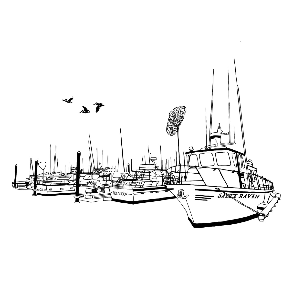Landscape Series Salty Port – Salty Raven