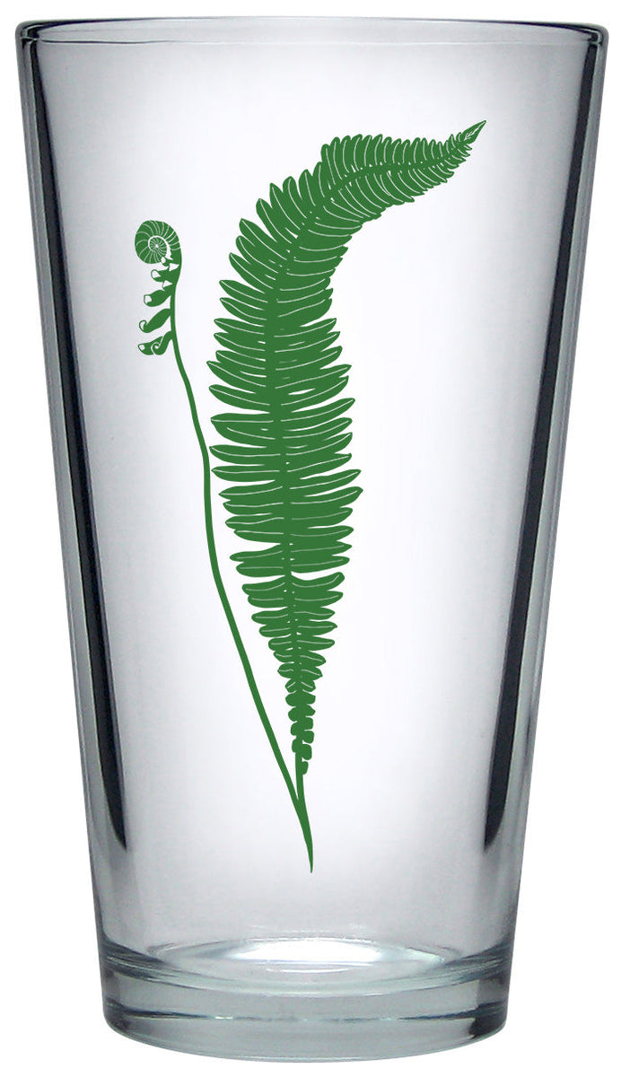 Fern "Limited Edition" Pint Color Green Glasses – Salty Raven