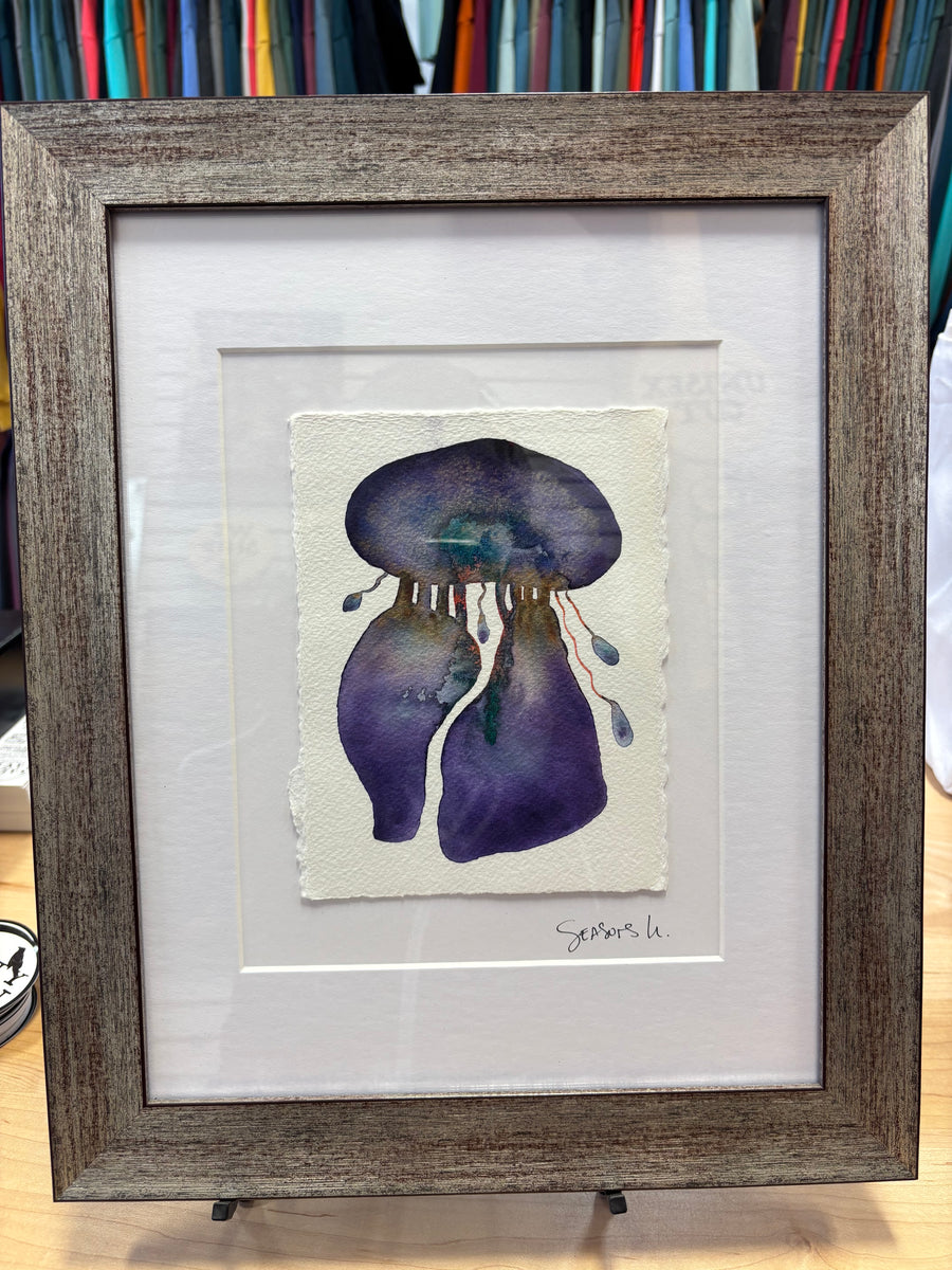 Jasperian Jelly 11x14 - Original Watercolor Paintings By Seasons Kaz S ...