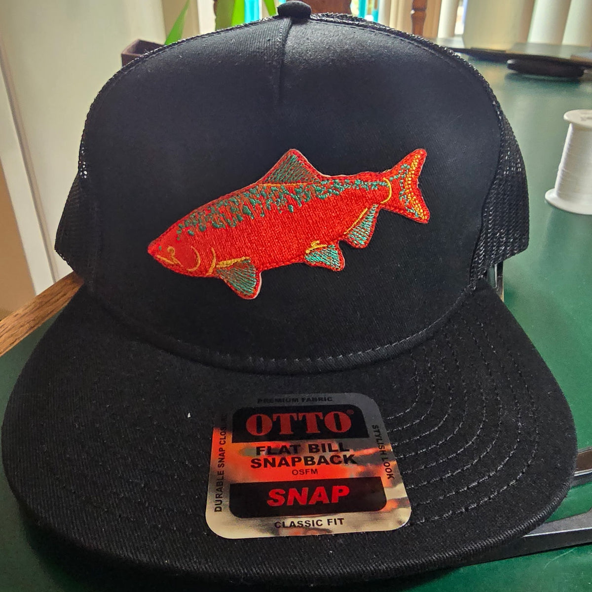 Salmon Fish Caps & Beanies – Salty Raven
