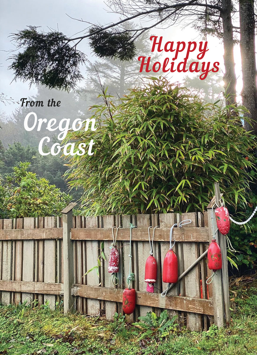 Oregon Coast *Limited Edition* Holiday Greeting Card – Salty Raven