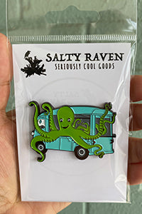 Octo Taco Kraken Lapel Pin – Salty Raven