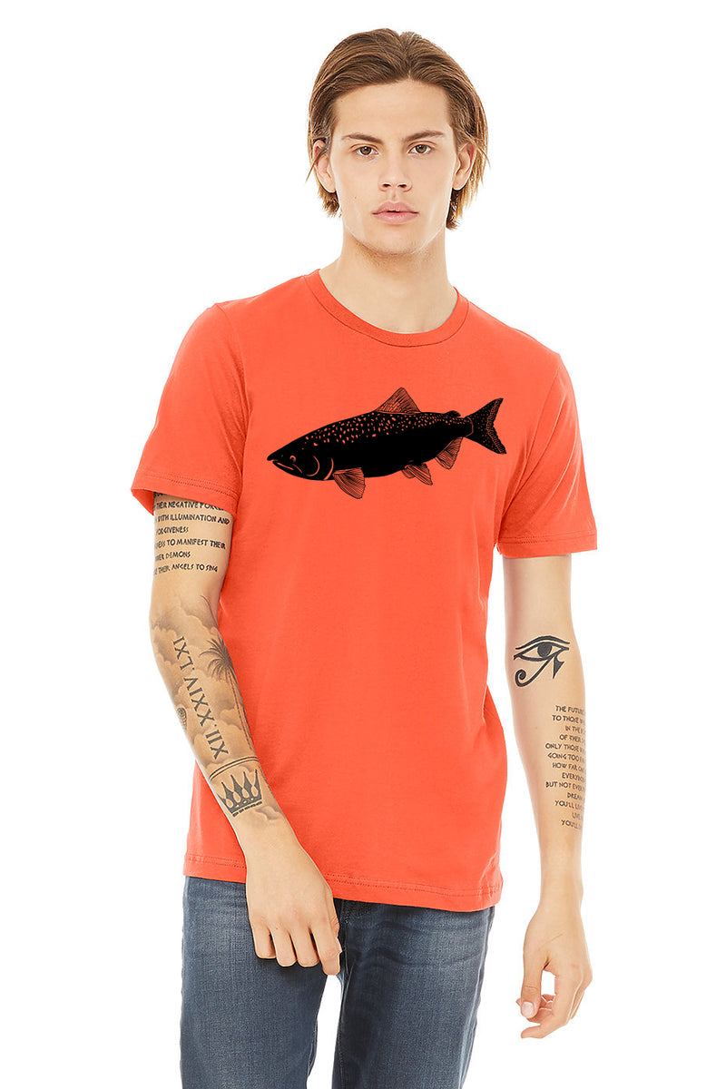 Salmon T-Shirt - Unisex Coral – Salty Raven